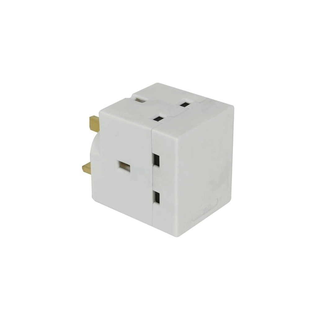 3 WAY 13A ADAPTOR ~ – Inishowen Co-Op