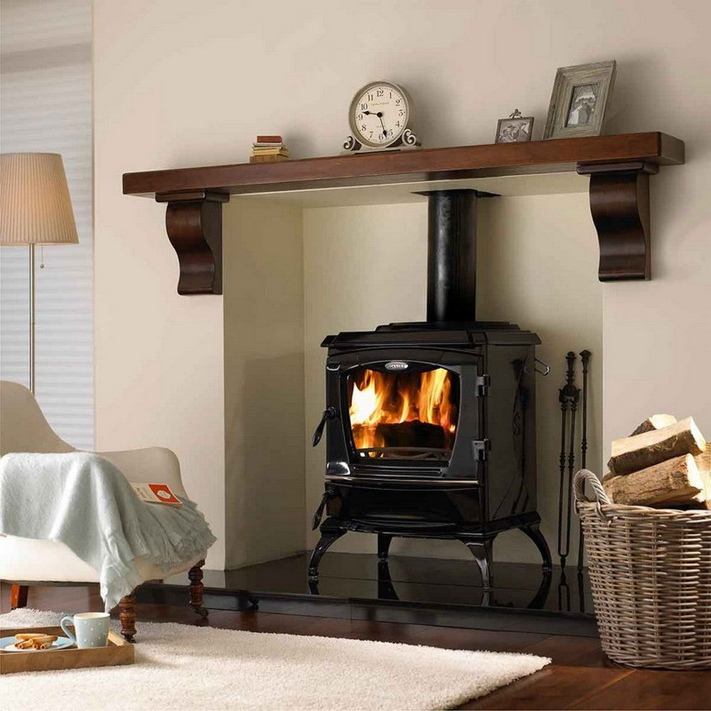STANLEY LISMORE STOVE BLACK ENAMEL(HPB)MULTI FUEL – Inishowen Co-Op