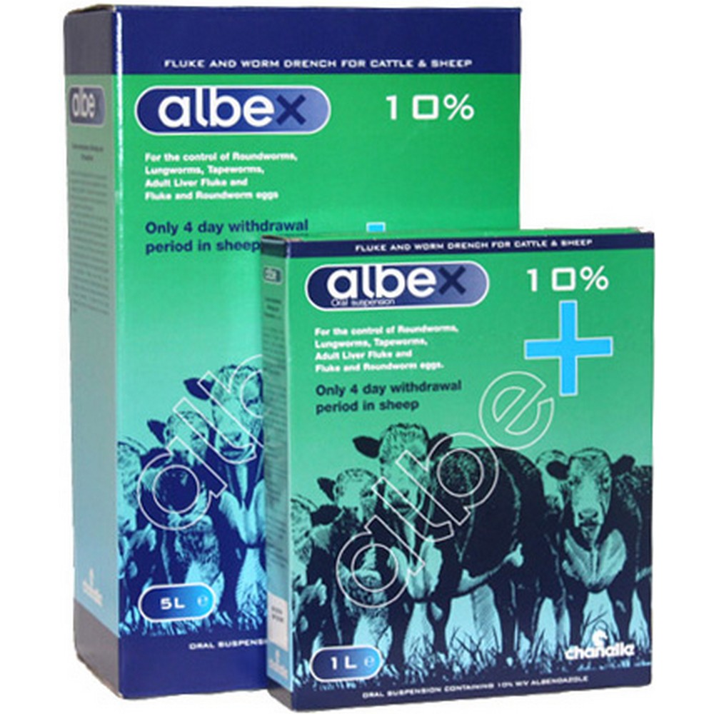 2.5Lts Albex 10% Cattle Drench – Inishowen Co-Op