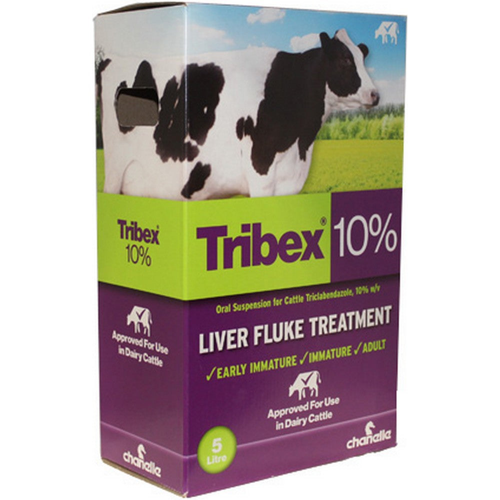 800Mls Cattle***Tribex**Fluke Drench 10% Cattle – Inishowen Co-Op