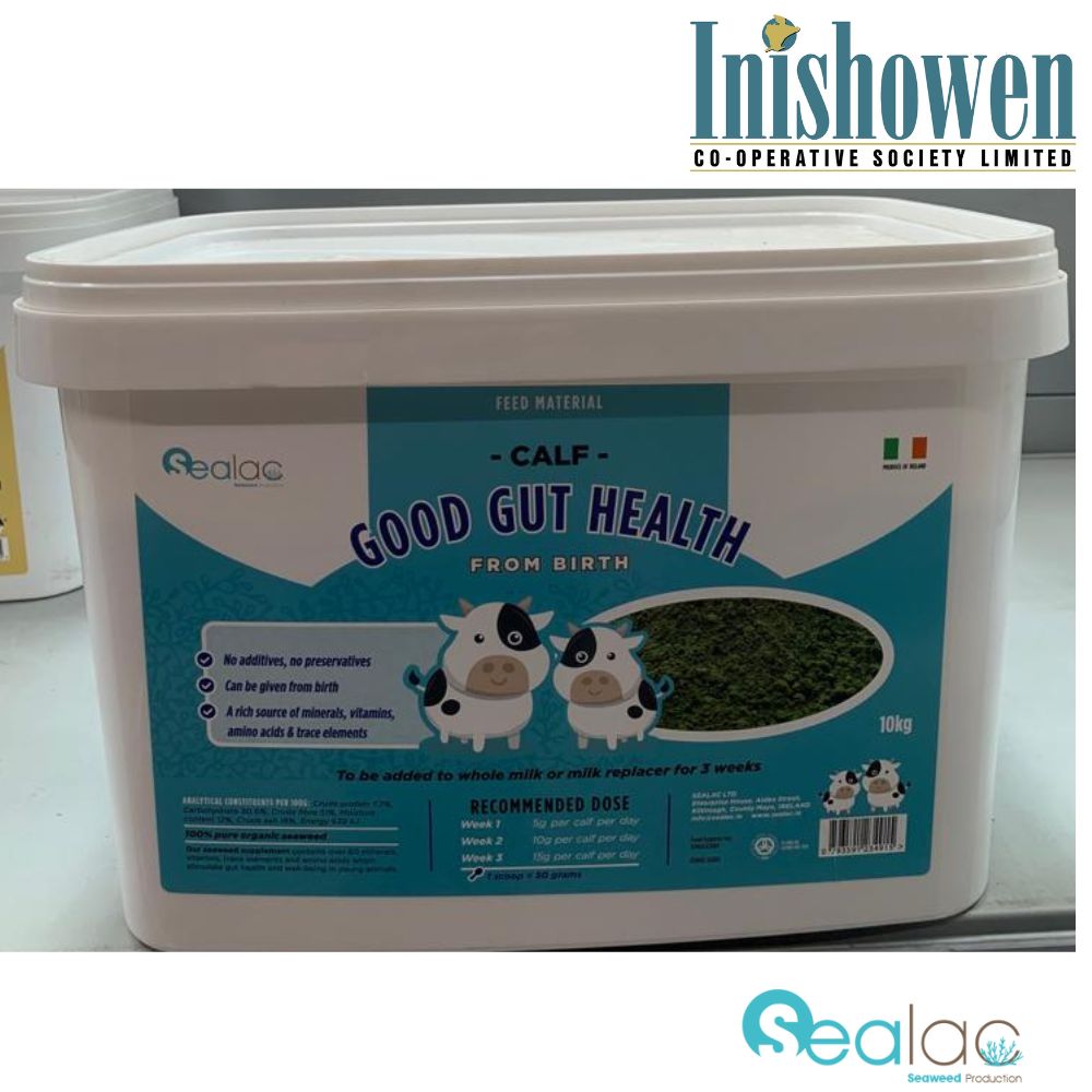 10KG SEALAC ORGANIC SEAWEED CALF POWDER – Inishowen Co-Op