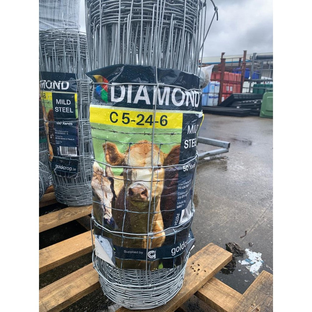 2ft'Med/Hvy Sheep Wire 5 Strand 50Yds C524/6 (country /Diamond ...
