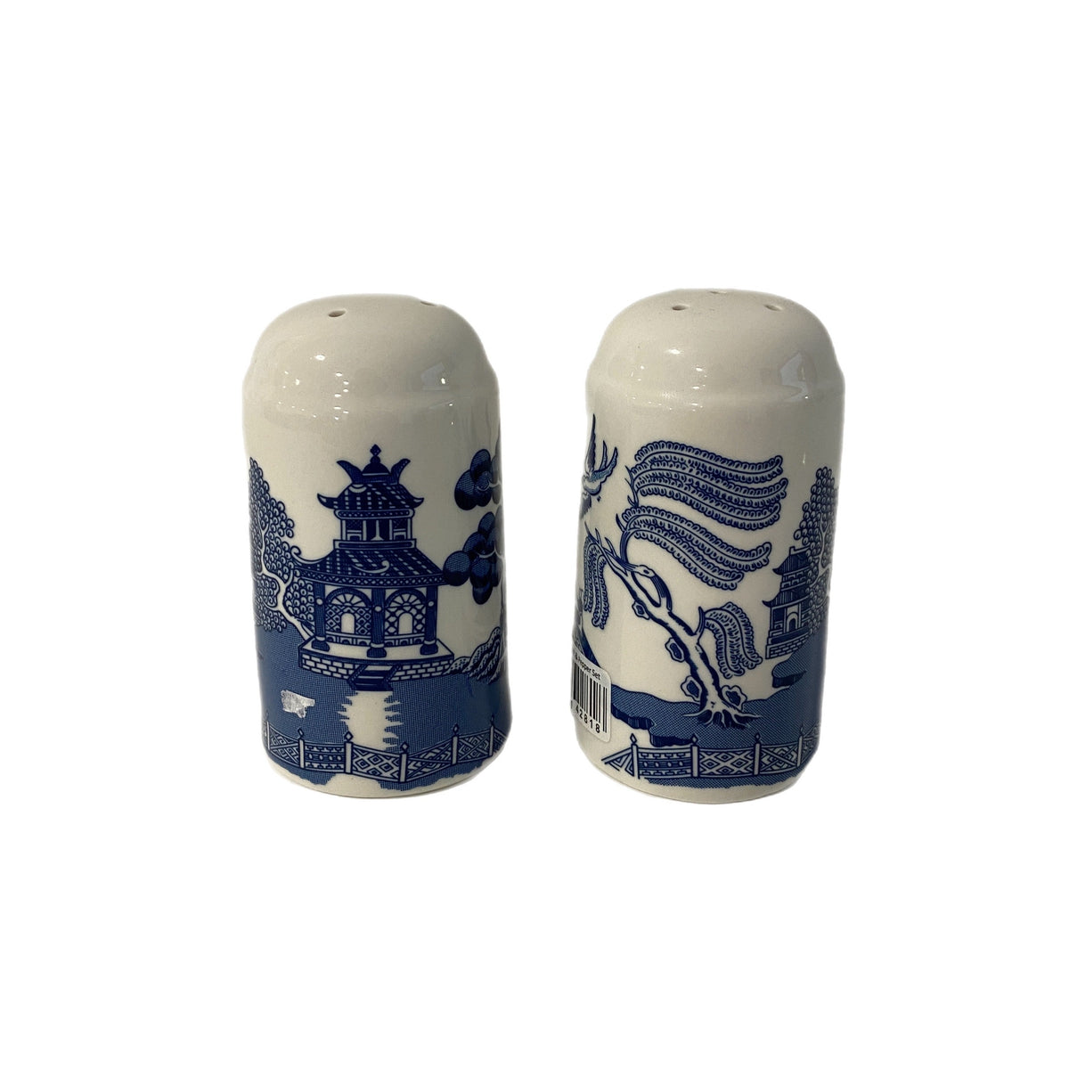BLUE WILLOW SALT & PEPPER SET – Inishowen Co-Op