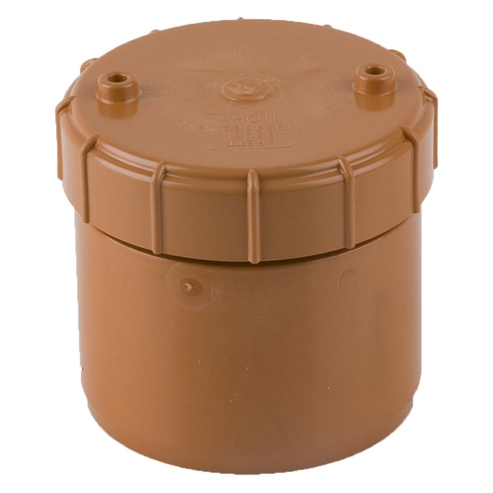 4" Access Sewer Plug C/W Screw Cap(Black/Brown) – Inishowen Co-Op